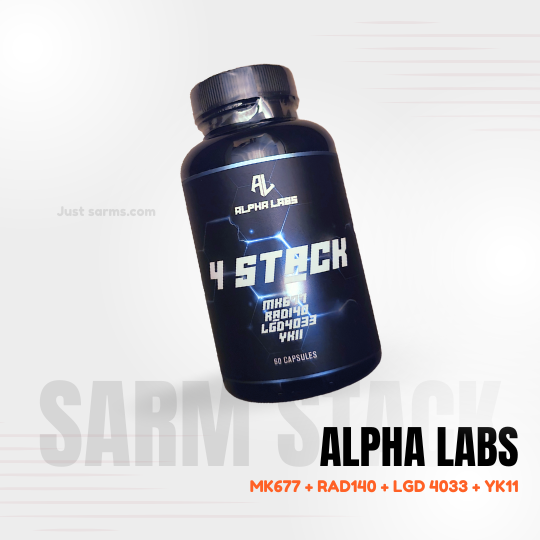 Alpha Labs 4 Stack UK | Research Compound Bundle - Just SARMS