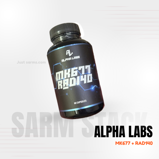 Alpha Labs MK677 & RAD140 | Ibutamoren & Testolone Capsules - Just SARMS