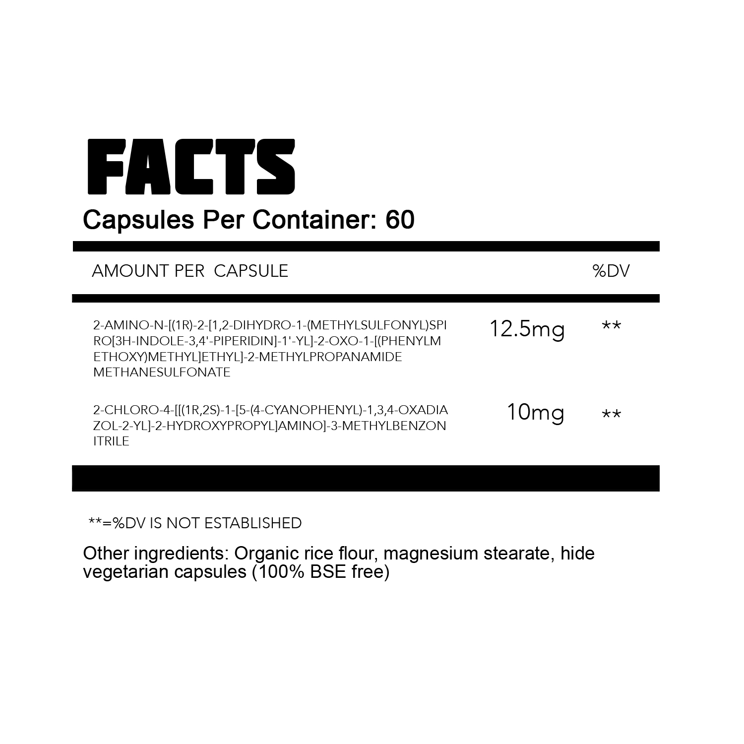 Thoroughbred Labs Mega Stack MK677 + RAD140 - Just SARMS