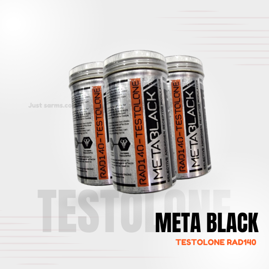 Meta Black RAD140 SARMS | UK Dispatch - Just SARMS